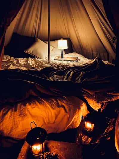 Desert Den Canvas Tent for 2 | GetYourGuide