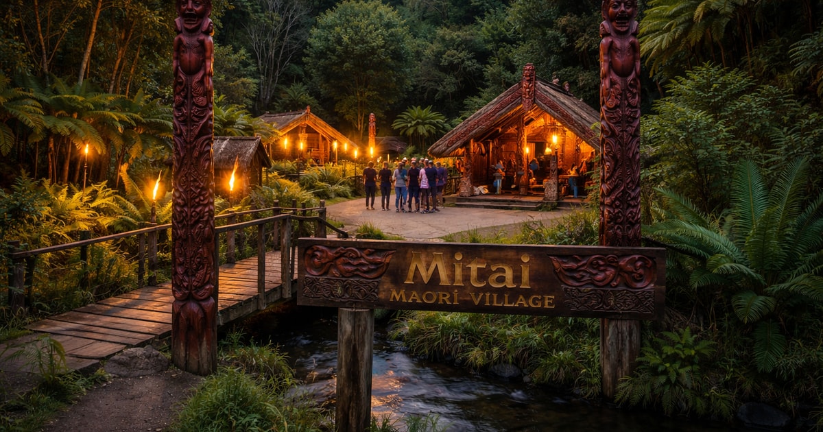 Auckland: Rotorua Mitai Māori Village & Wai-O-Tapu Tour | GetYourGuide