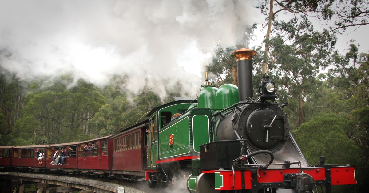 Melbourne: Half-Day Puffing Billy Steam Train Experience | GetYourGuide