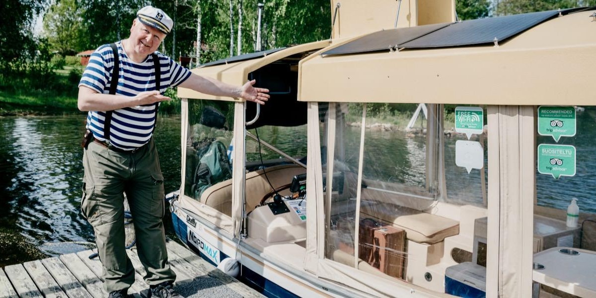 Historiekryssning på sjön Saimen med Ecoboat i Puumala | GetYourGuide