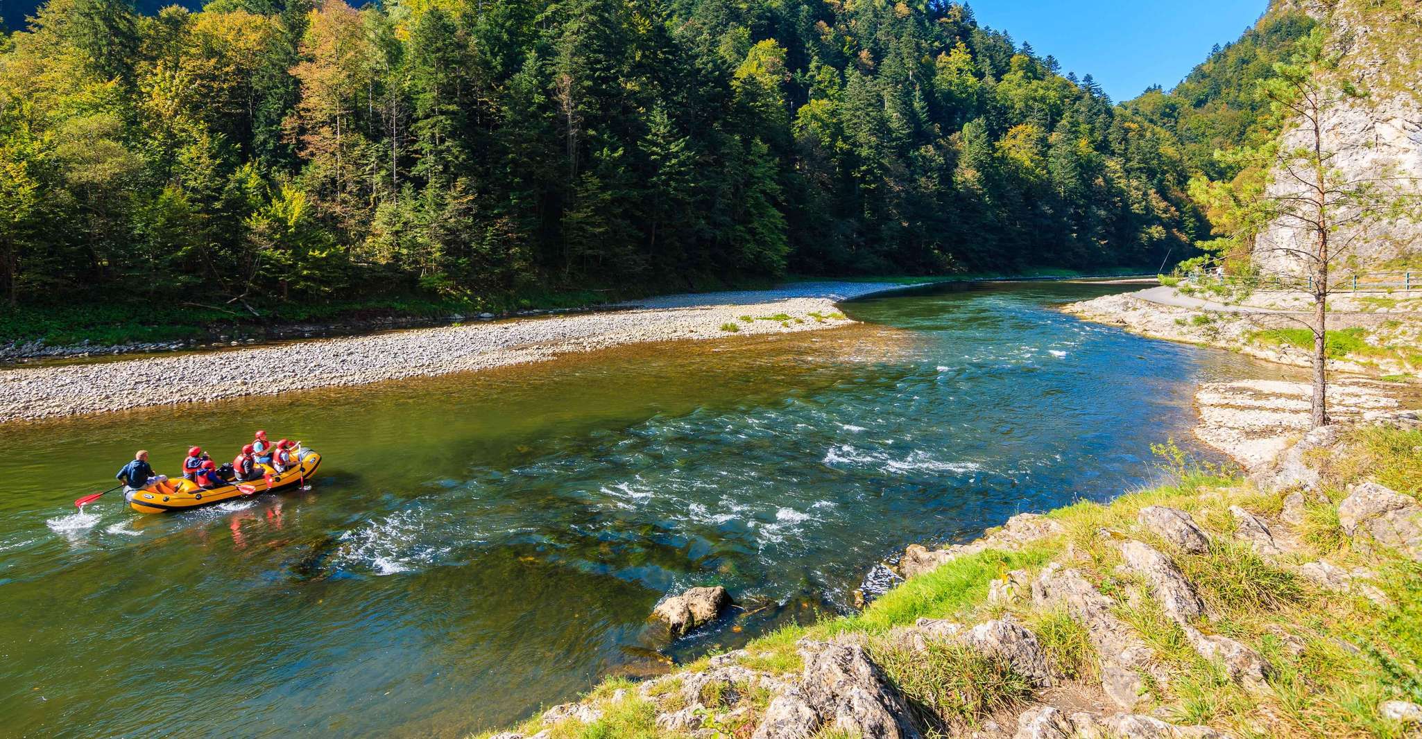 Dunajec River, Rafting with Guide in Pieniny National Park | Water ...