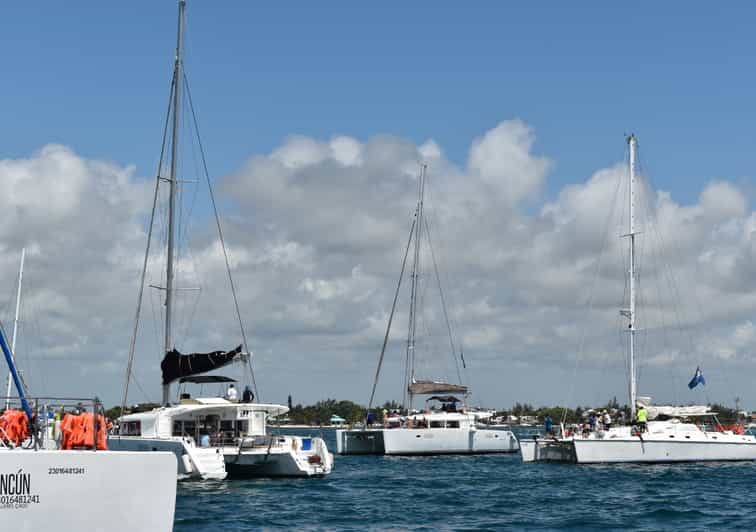 Cancun: Only Adults Catamaran to Isla Mujeres & Snorkel Tour | GetYourGuide