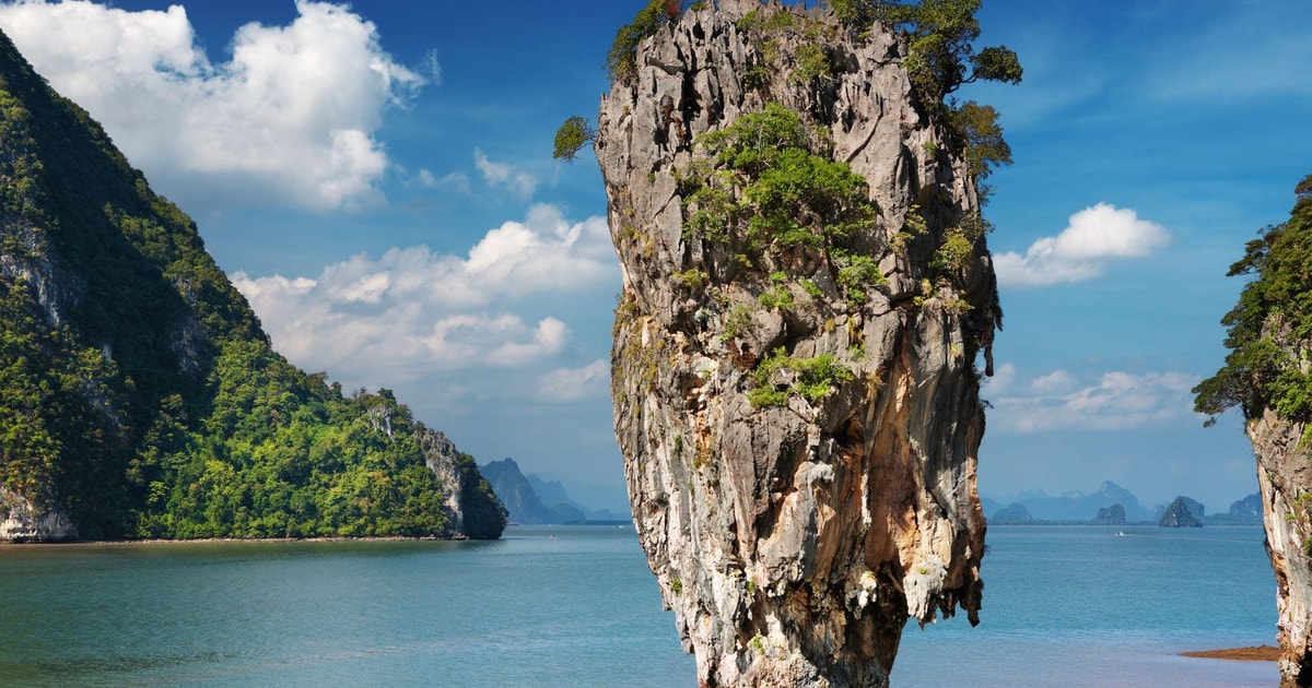 Phuket : Excursion en bateau rapide sur l'île de James Bond avec canoë ...