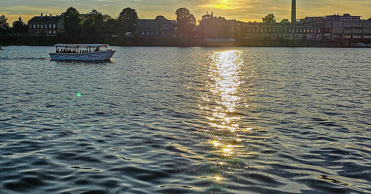 Riga: Private Boat Cruise Along Riga Canal and Daugava river | GetYourGuide