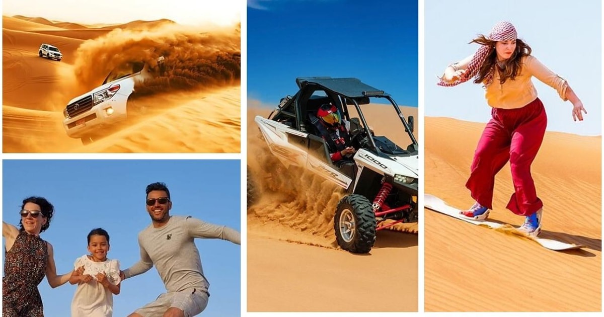 Doha: quad, dune bashing, giro in cammello, sandboarding | GetYourGuide