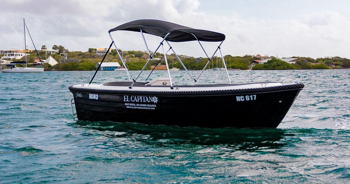Curaçao: zelf een boot huren met optioneel snorkelen | GetYourGuide
