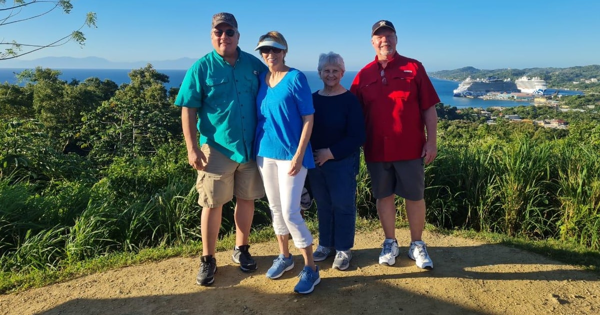 Roatan: Off Road Atv Zipline Monkey Sloth city tour particular ...