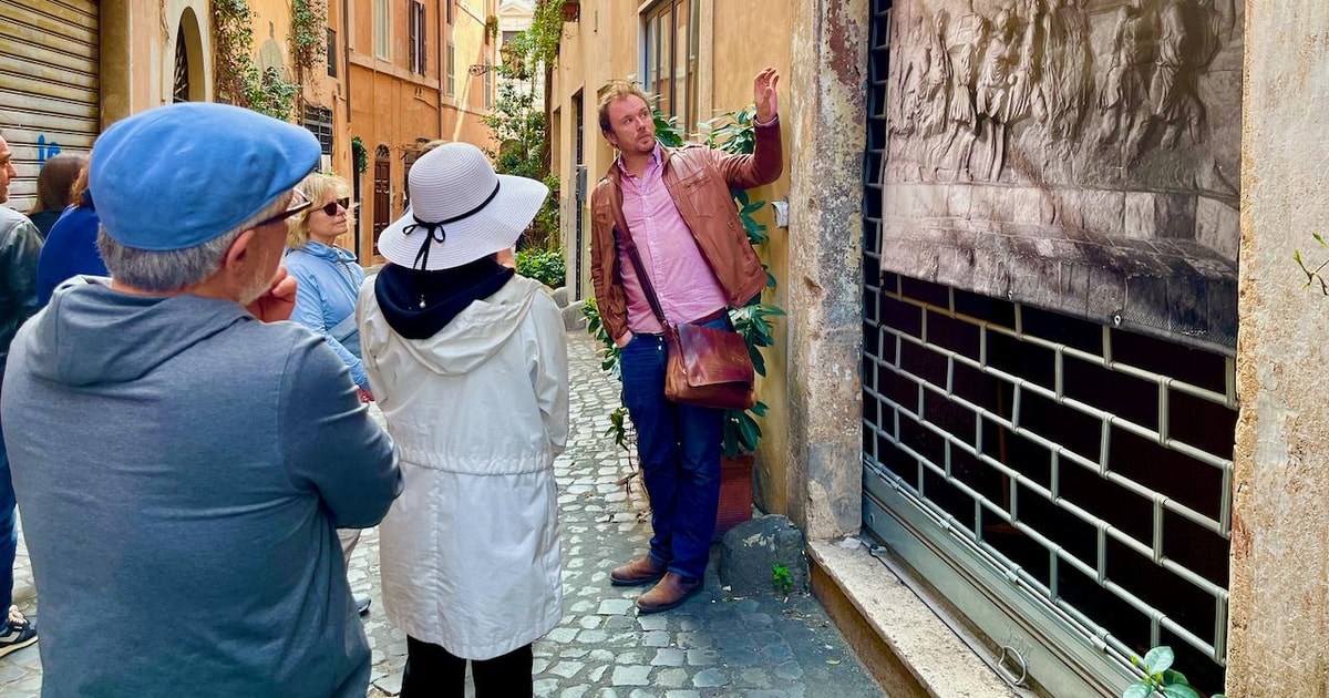 Rome: Joodse wijk en Trastevere-tour | GetYourGuide