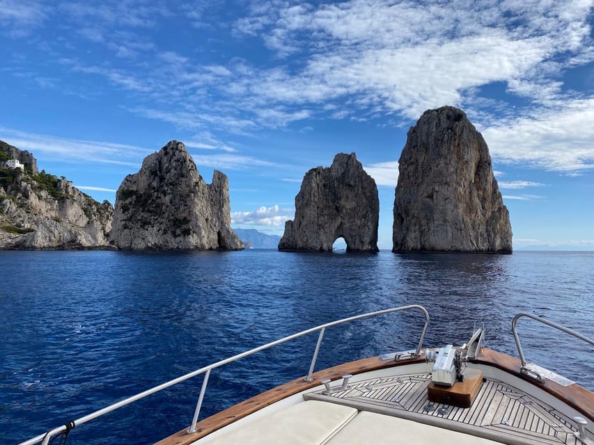 Positano: Private Boat Excursion to Capri Island | GetYourGuide