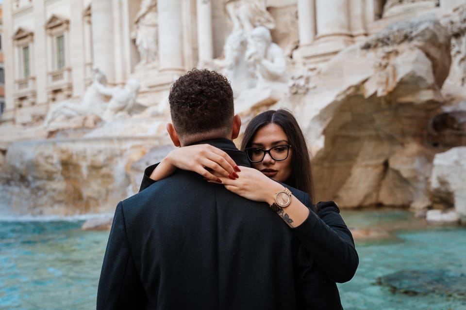 Rome: Romantic Couple Photoshoot at the Trevi Fountain | GetYourGuide