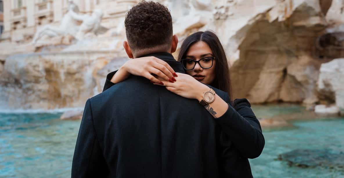 Rome: Romantic Couple Photoshoot at the Trevi Fountain | GetYourGuide