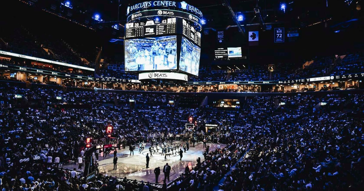 NYC Brooklyn Nets NBA Game Ticket en el Barclays Center | GetYourGuide