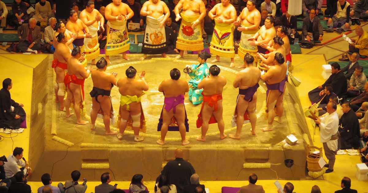 Tokio Sumo Tournament Tour Exklusive S-Klasse Sitze | GetYourGuide