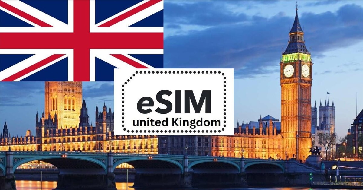 E-sim UK unlimited data | GetYourGuide