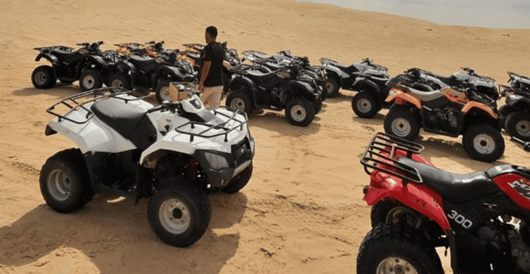 From Tozeur: 1-hour quad ride in the desert | GetYourGuide