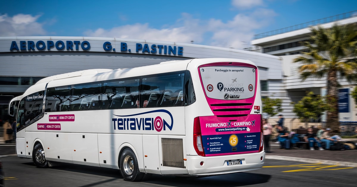 Flughafen Rom Ciampino (CIA): Transfer nach/von Rom Termini | GetYourGuide