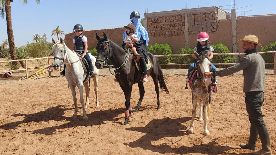 Marrakech : Randonnée à cheval dans le désert et la Palmeraie ...