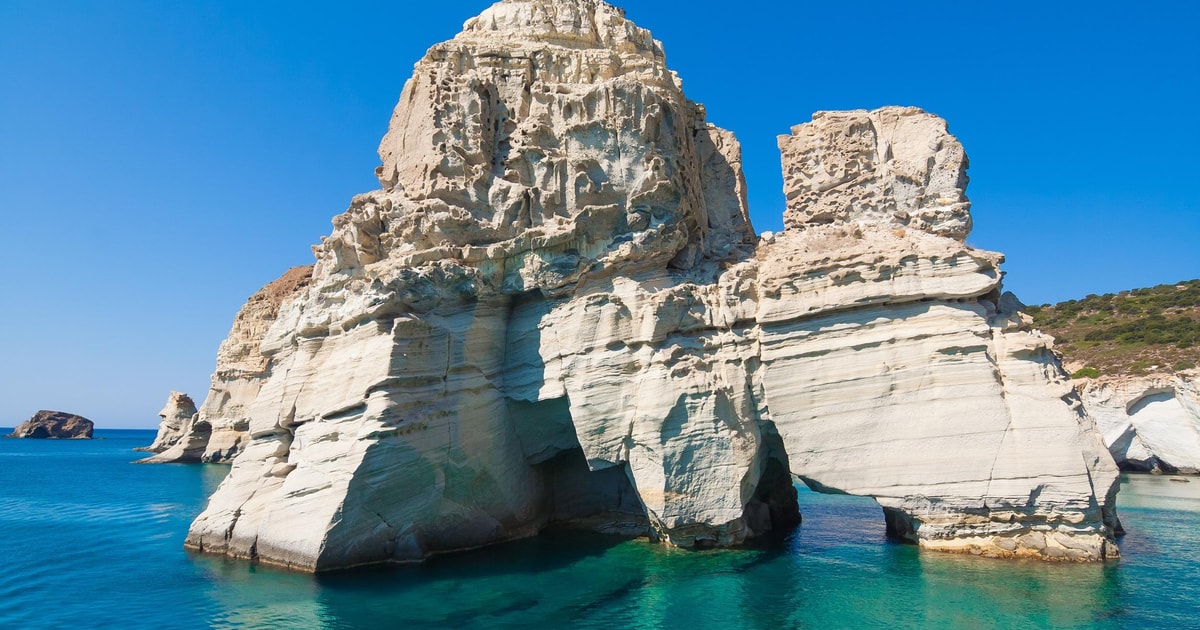 Milos Island & Polyaigos Cruise | GetYourGuide