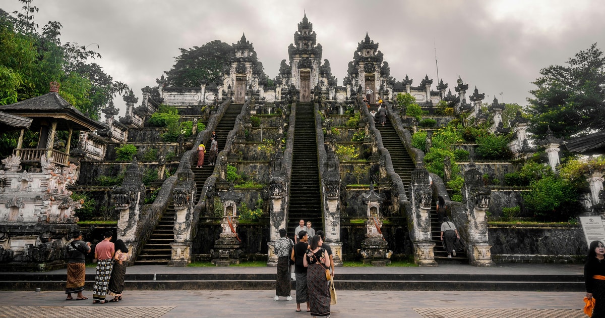 Bali : Excursion d'une journée aux Portes du Ciel, au Palais de l'Eau ...