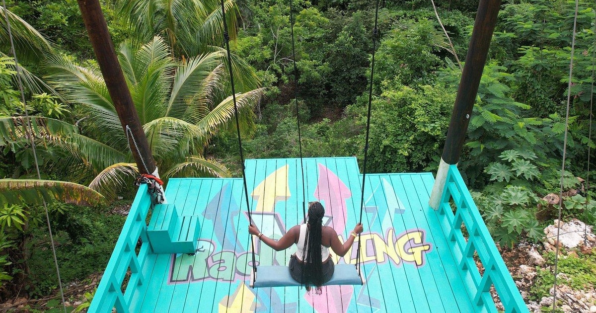 Ocho Rios: Jamaica's Bali-Style Swing and River Adventure | GetYourGuide