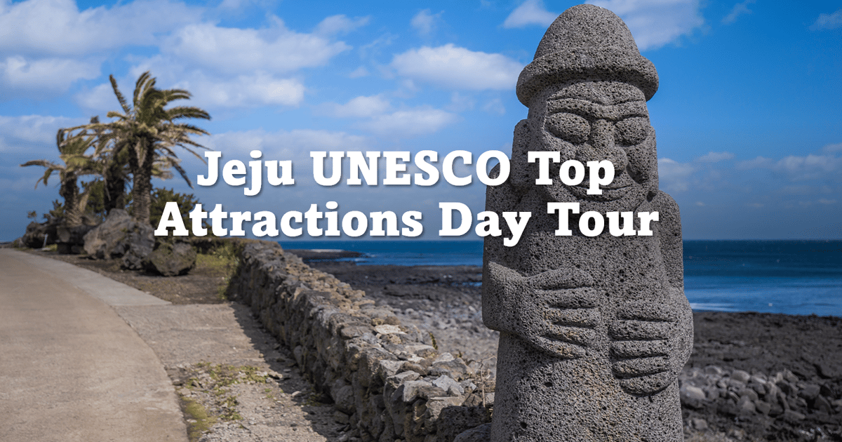 Jeju: Oostelijke UNESCO Sites Tour met Haenyeo Show | GetYourGuide