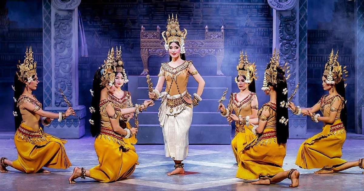Apsara Theateraufführung mit Abendessen und Abholung vom Hotel ...