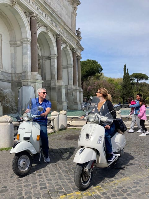Fantastic vespa tour with driver in Rome | GetYourGuide