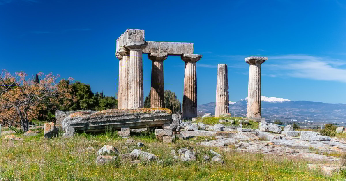 Von Athen aus: Antikes Korinth und Kanal Korinth Private Tour ...