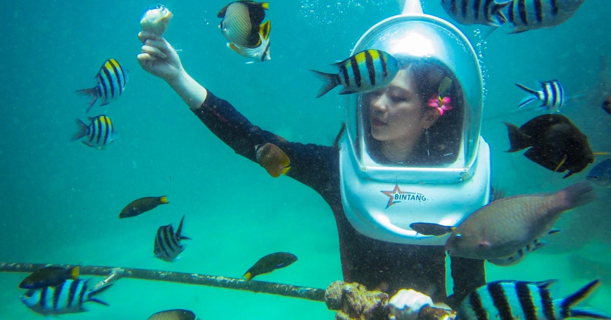 Bali: Sea Walker a Nusa Dua, un'esperienza subacquea con pranzo ...