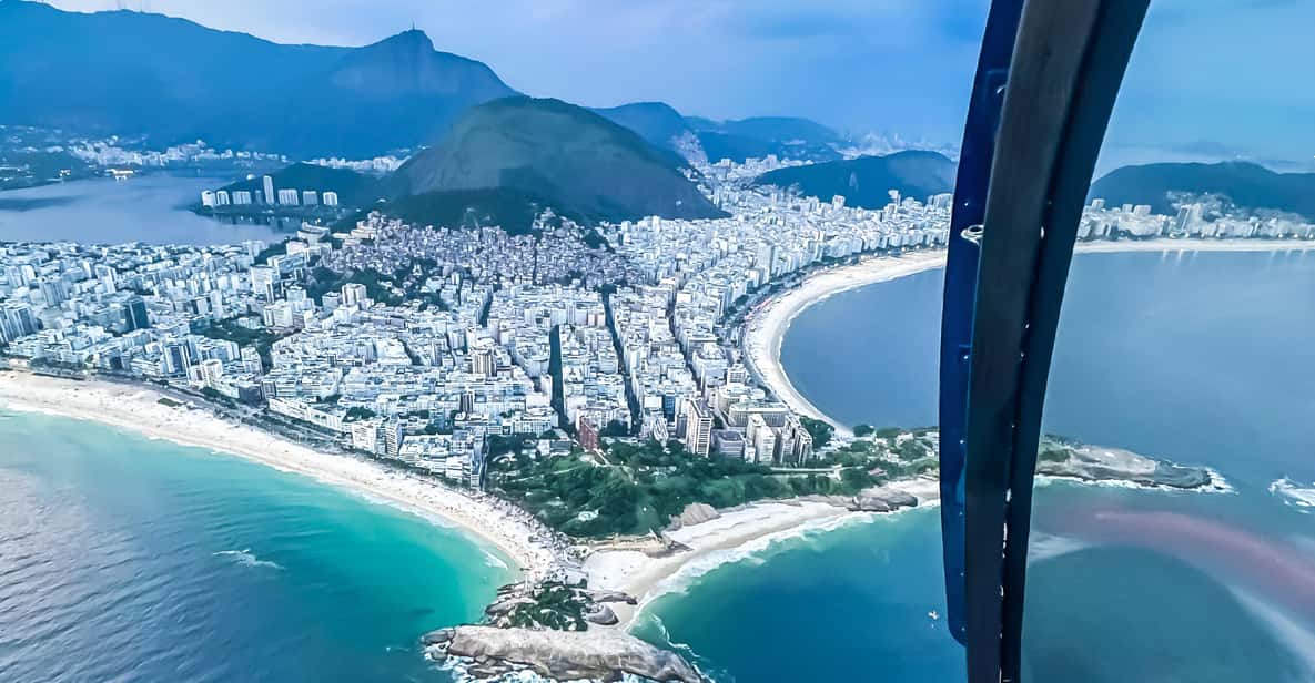 Rio de Janeiro: DoorsOff Helicopter Tour Christ the Redeemer | GetYourGuide