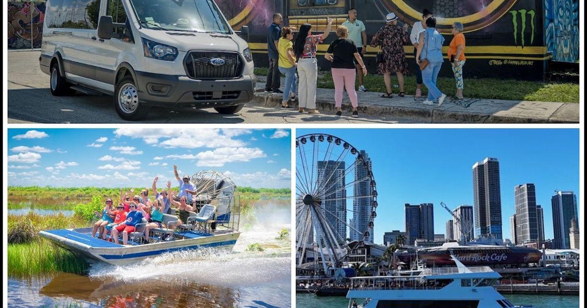 Miami: tour combinato Trilogy Everglades, città e crociera - 2 giorni ...