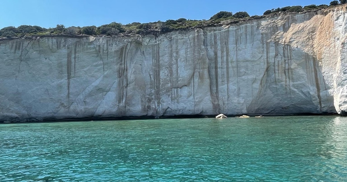 Paros: Private boat trip to breathtaking Kimolos & Polyaigos | GetYourGuide