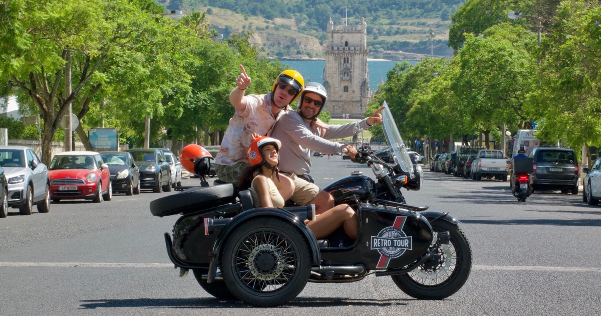 Lissabon : Belem Motorfiets Zijspan Tour | GetYourGuide