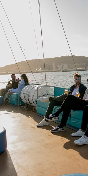 Live Music & Sunset Wooden Boat in Barcelona | GetYourGuide
