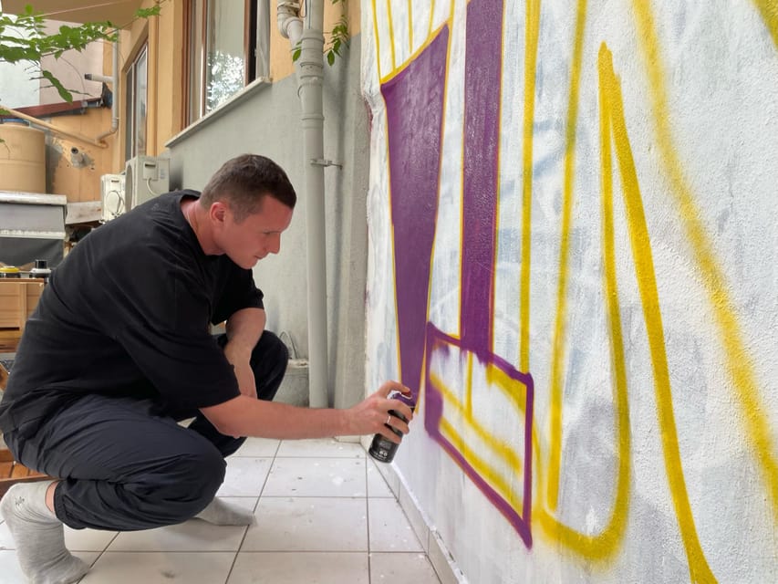 Graffiti Art Workshop with Locals at an Istanbul Home Garden | GetYourGuide