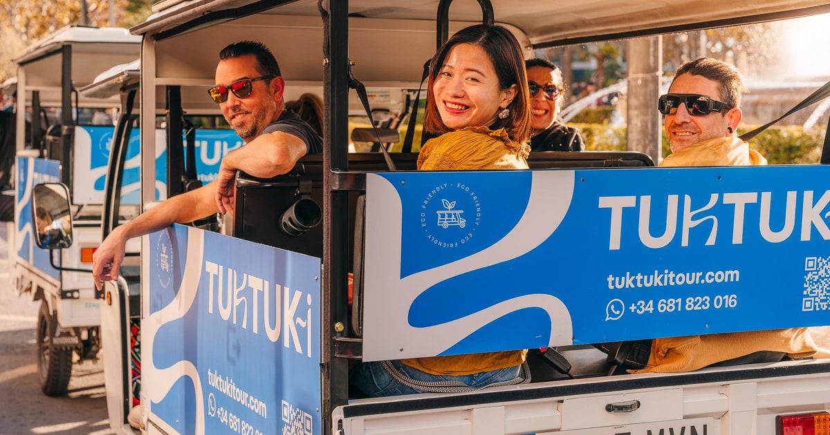 Valencia 1 uur met TukTuki: Essentiële en privétour | GetYourGuide