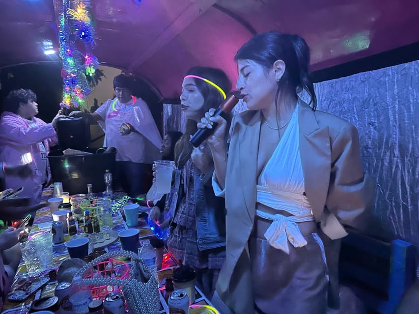 Mexico City: Xochimilco Neon Night Traditional Boat Party | GetYourGuide