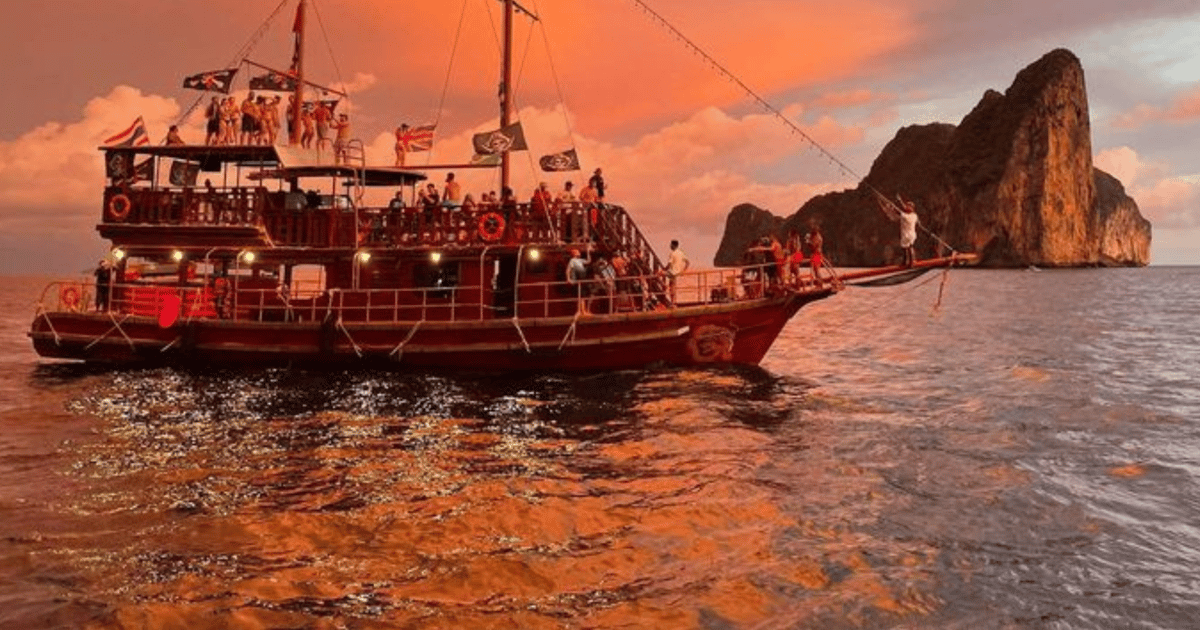 Phi Phi Pirate Boat : Snorkeling, Kayaking, and Sunset. | GetYourGuide