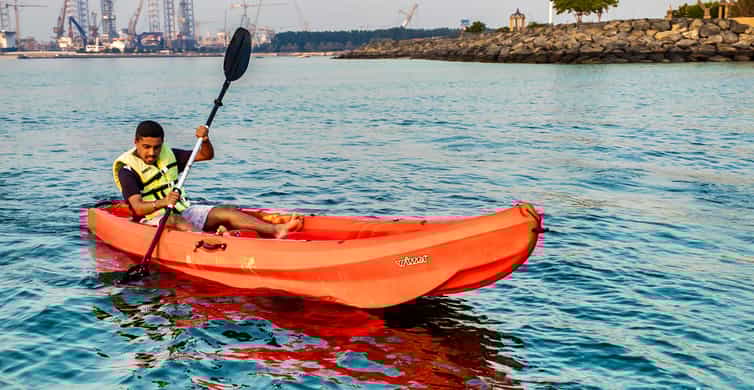 Explore the waters of Dubai with Kayak | GetYourGuide