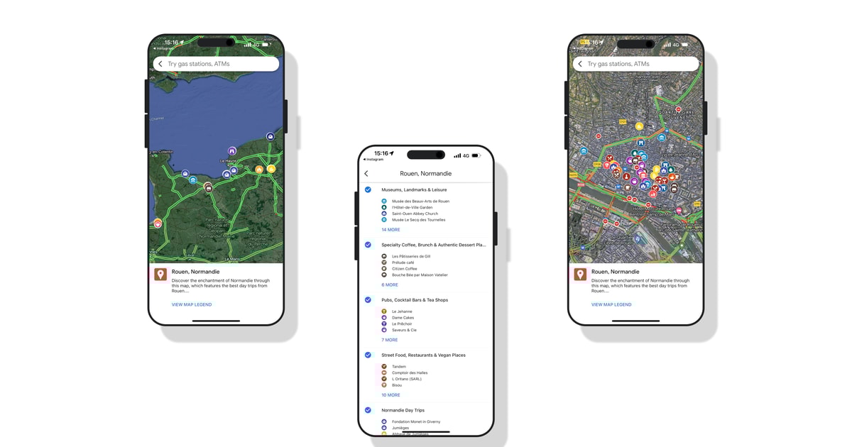 Rouen: Map by Locals | GetYourGuide