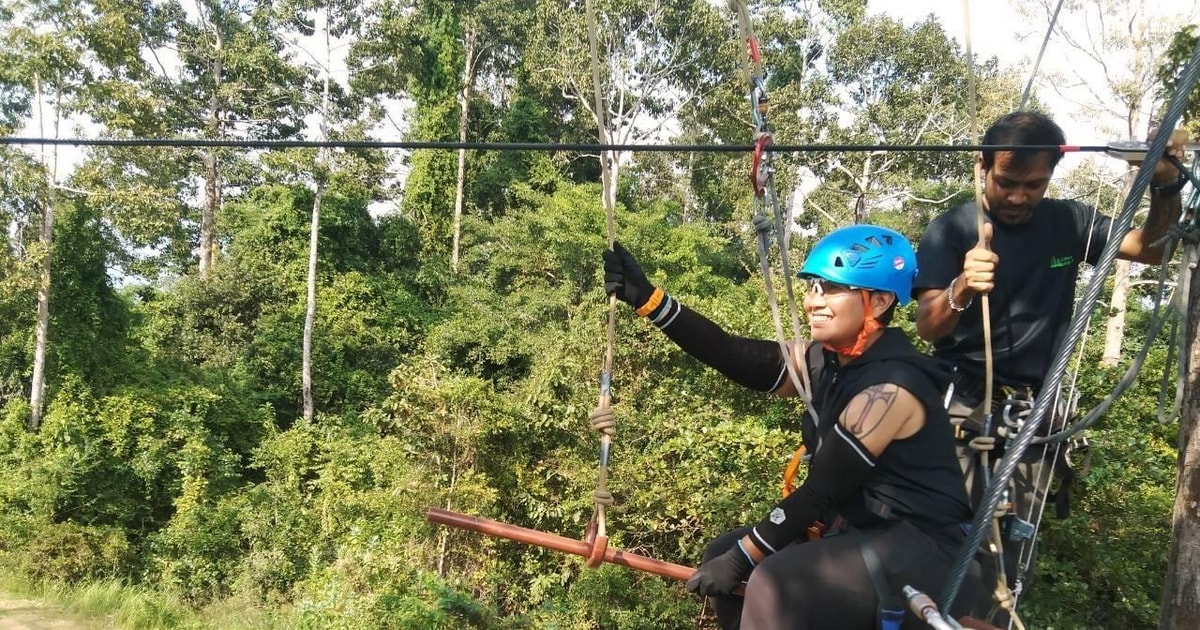 Krabi Zipline adventure | GetYourGuide