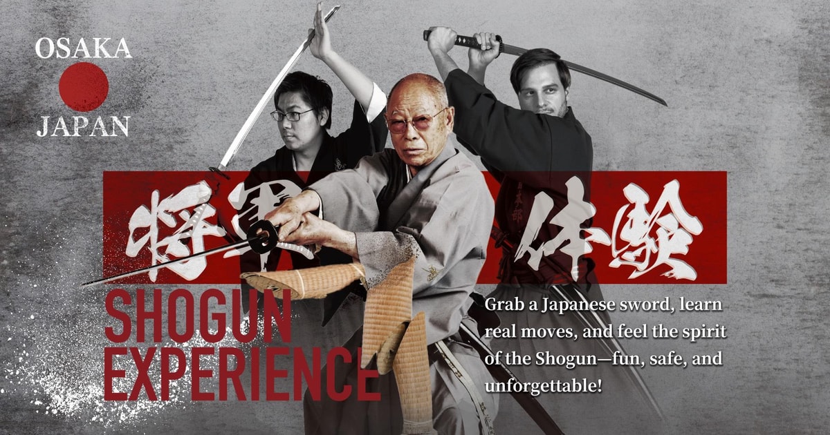 Osaka Shogun Experience: Samurai Sword Training & Bushido | GetYourGuide