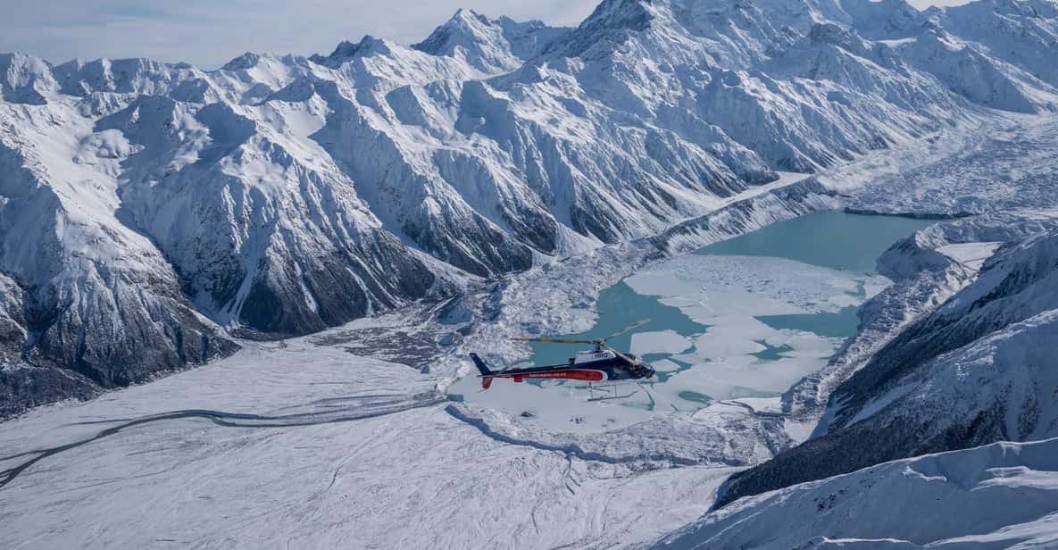 Mount Cook: Aoraki/Mt Cook & The Glaciers 55 Minute Flight | GetYourGuide