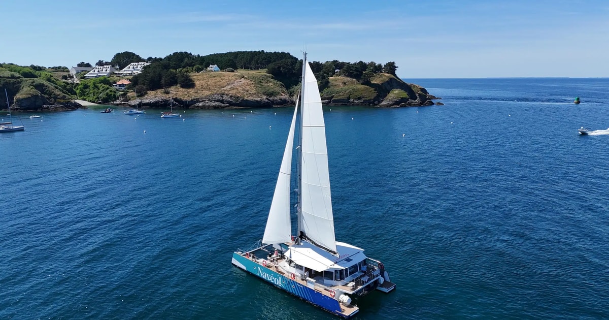 Catamaran trip to Houat Island with a swim | GetYourGuide