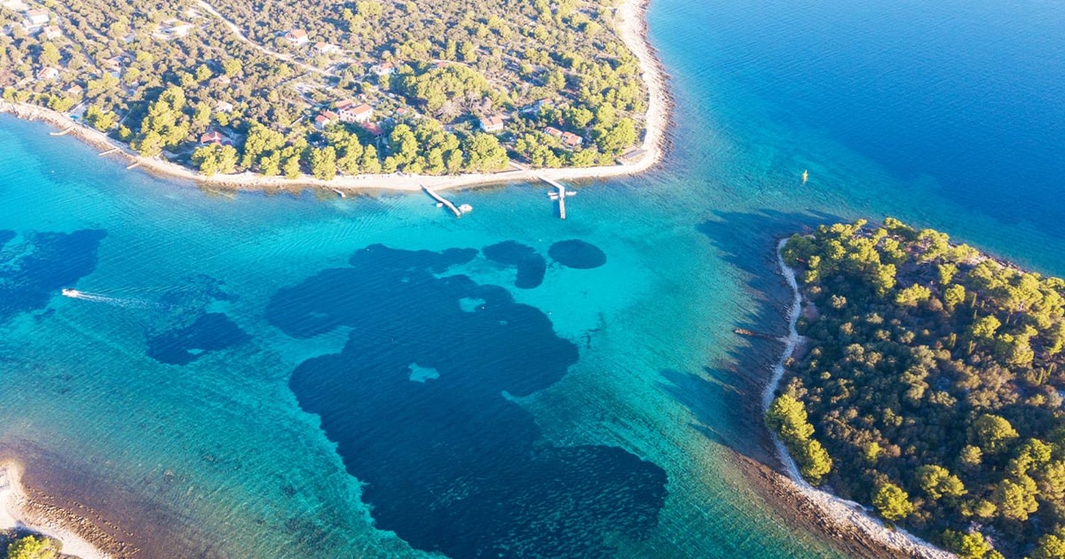 From Split:Private boat tour:Trogir, Blue Lagoon & Shipwreck | GetYourGuide