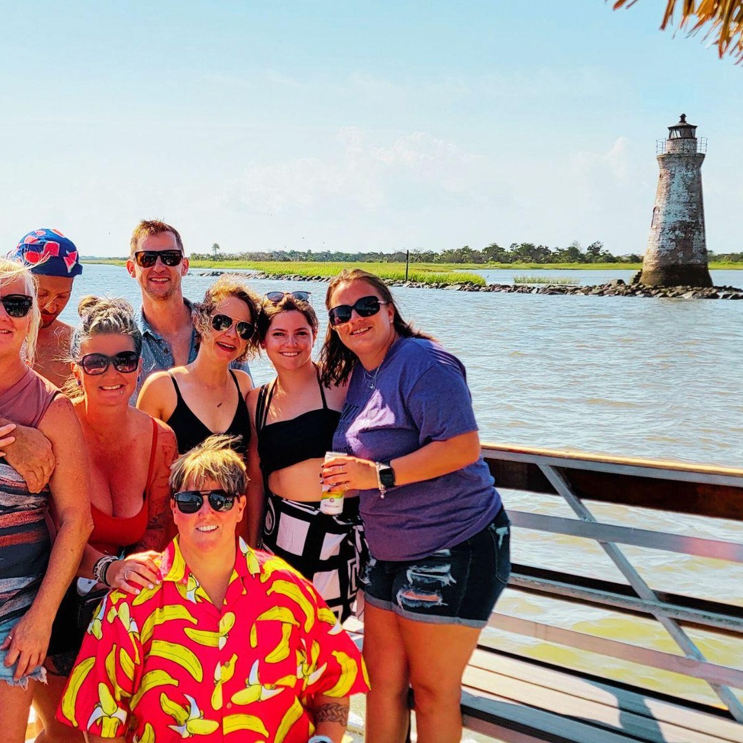 Tybee Island: Tiki Boat Sightseeing Cruise | GetYourGuide