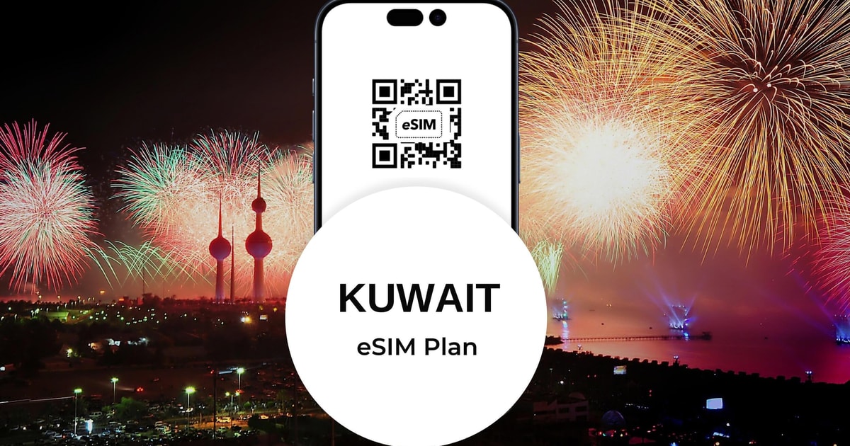 Kuwait: Travel eSIM plan with Super fast Mobile Data | GetYourGuide