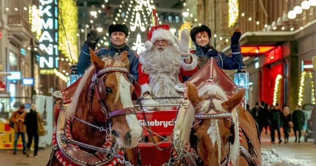 Helsinki: Tour a pie de Navidad con visita al mercado | GetYourGuide