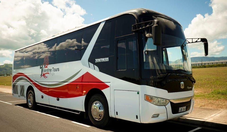 Private Charter Luxury Bus From Nadi Airport to Hotel/Resort | GetYourGuide