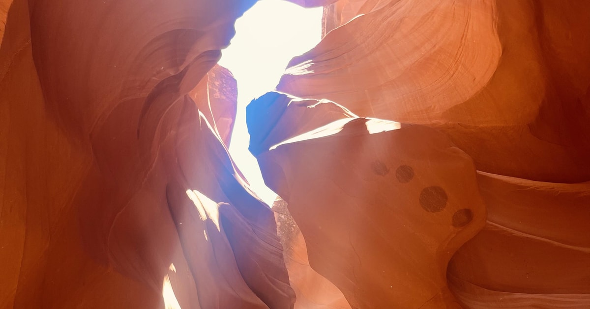 Antelope Canyon, Horseshoe Bend, Lake Powell från Page, Arizona ...